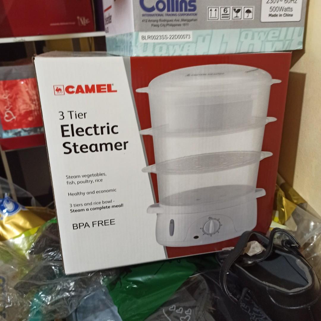 Food Steamer CAMEL MSE, TV & Home Appliances, Irons & Steamers on Carousell