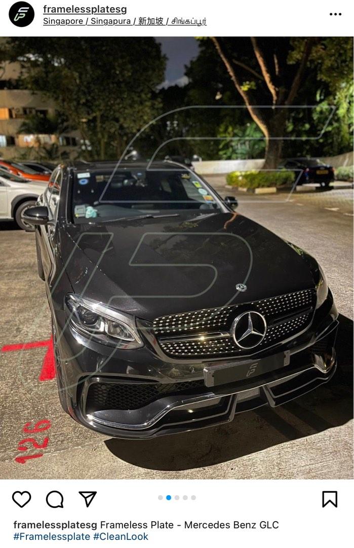 Frameless License Car Plate Holder, Car Accessories, Car Plates on ...