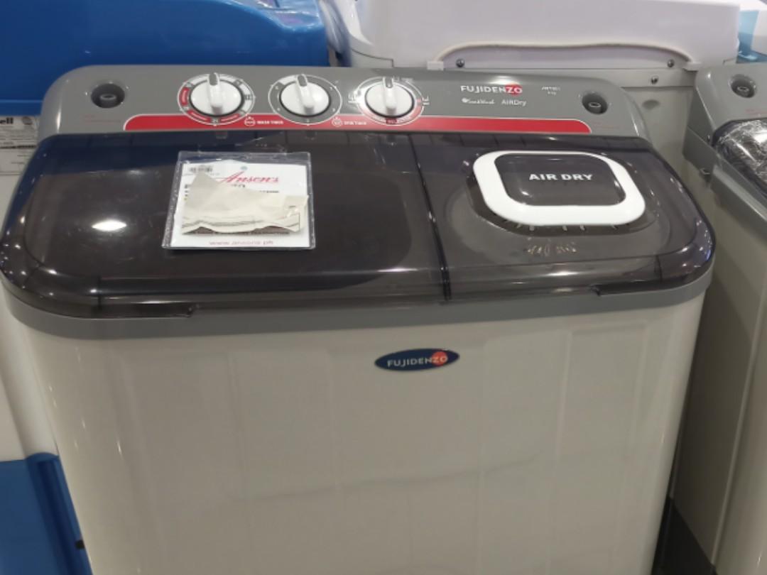 FUJIDENZO TWIN TUB WASHING MACHINE, TV & Home Appliances, Washing ...