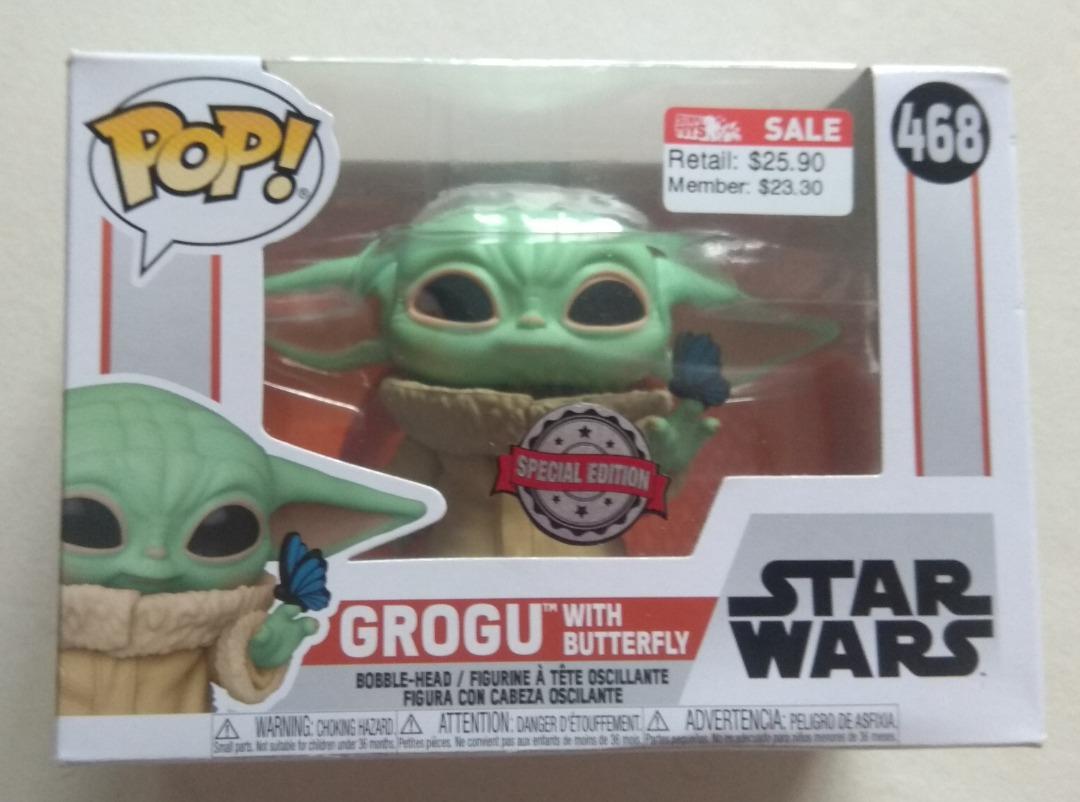 Funko - Grogo with Butterfly, Hobbies & Toys, Toys & Games on Carousell