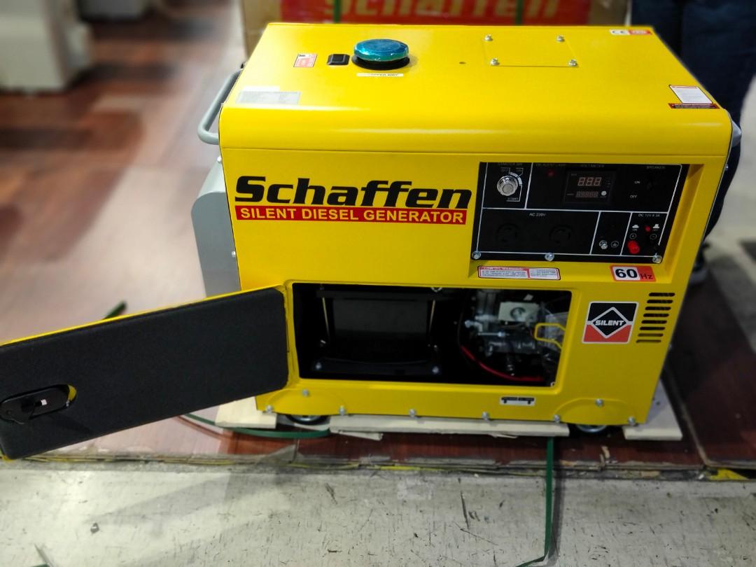 Generator silent diesel 5kva, Commercial & Industrial, Construction ...