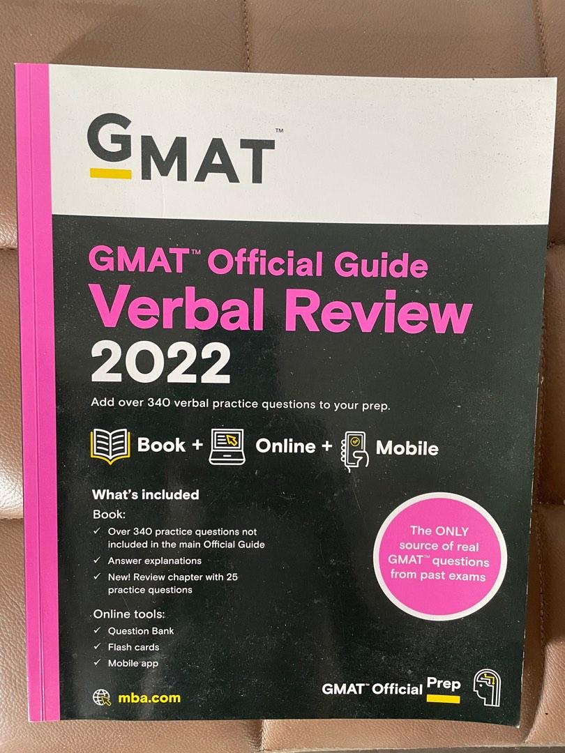 GMAT Official Guide 2022 - Official Guide, Quant Review and Verbal ...
