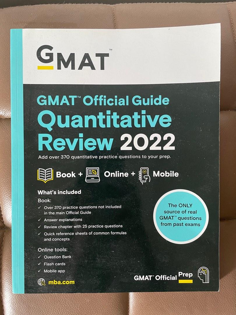 GMAT Official Guide 2022 - Official Guide, Quant Review and Verbal ...