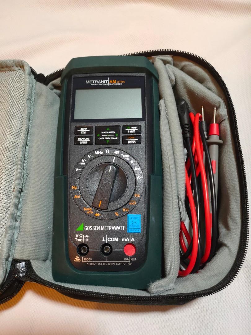 Gossen Metrahit AM Xtra M240A Multimeter, Furniture & Home Living, Home ...