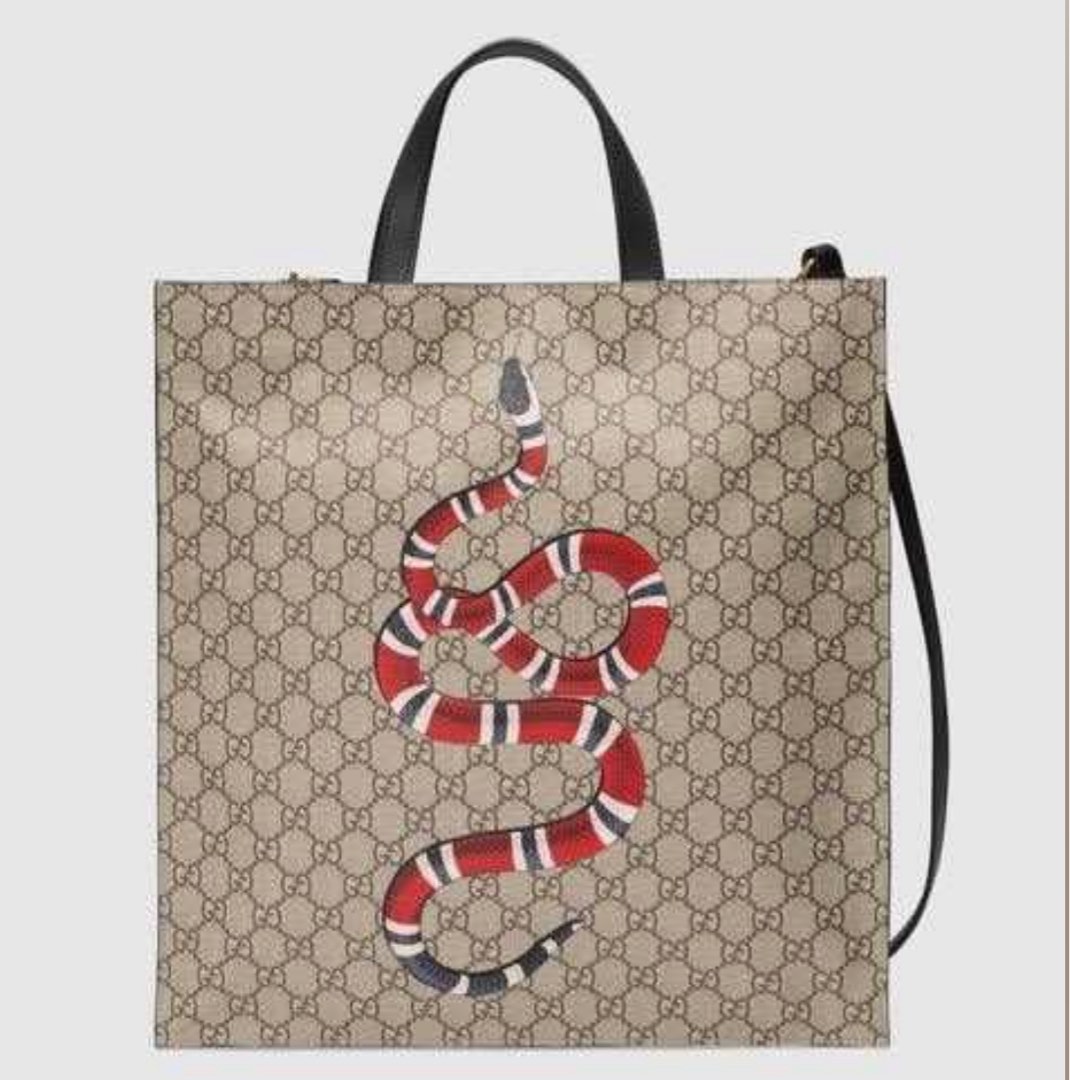 Gucci Snake Tote Bag, Women's Fashion, Bags & Wallets, Tote Bags on ...