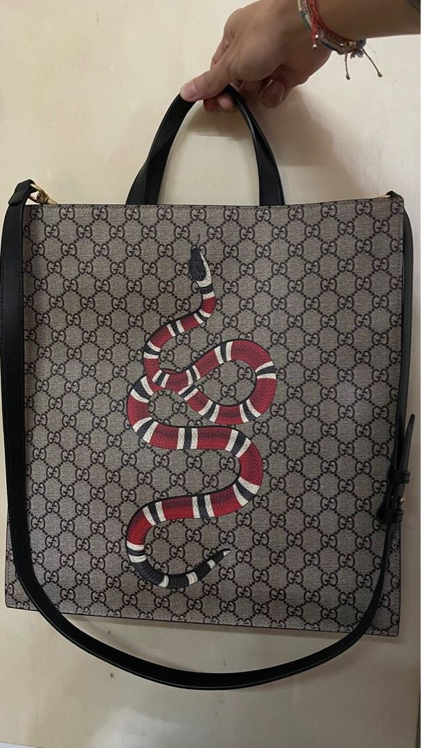 Gucci Snake Tote Bag, Women's Fashion, Bags & Wallets, Tote Bags on ...