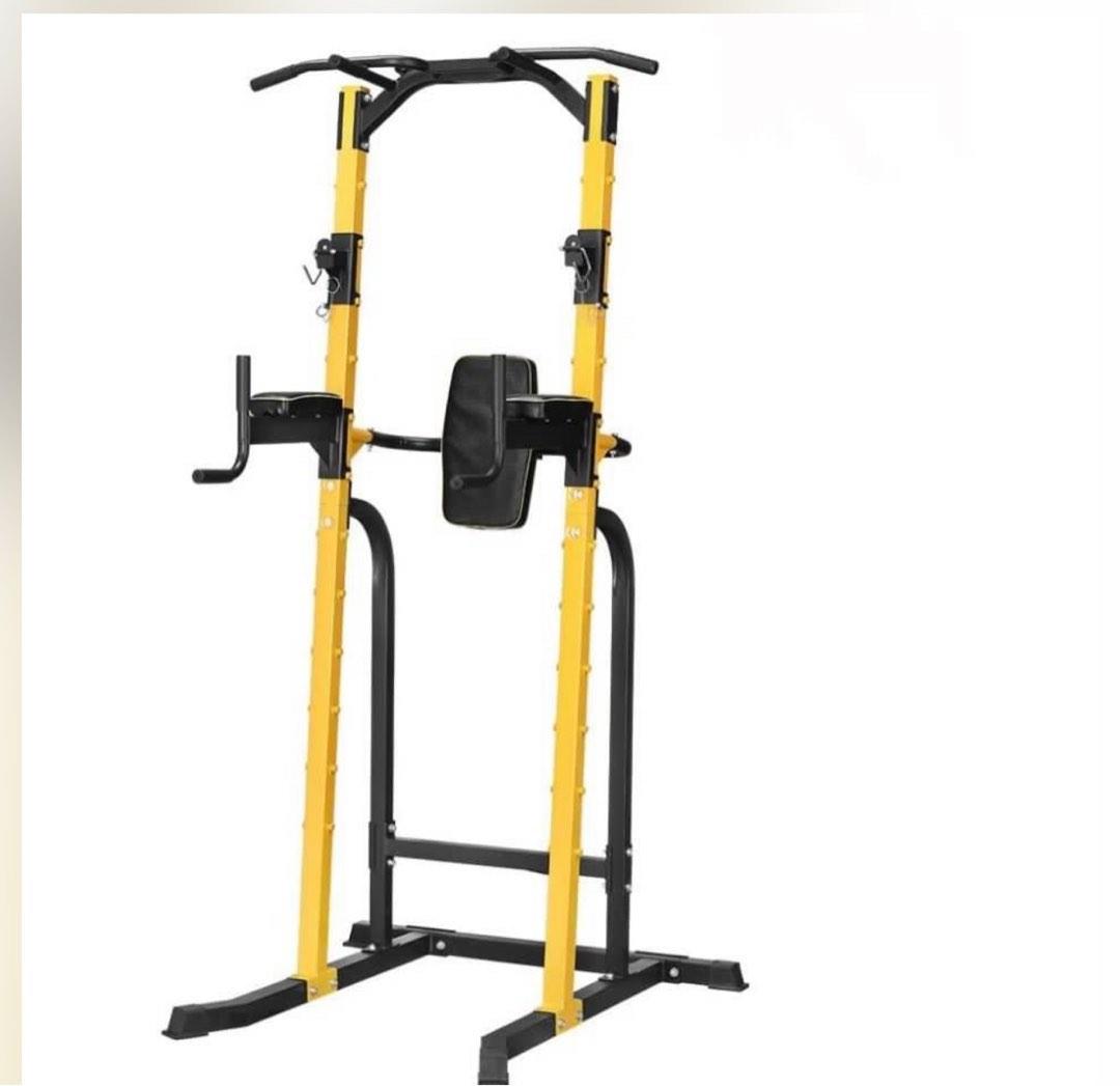 Gym Rack with Pull Up Bar & Bench, Sports Equipment, Exercise & Fitness ...