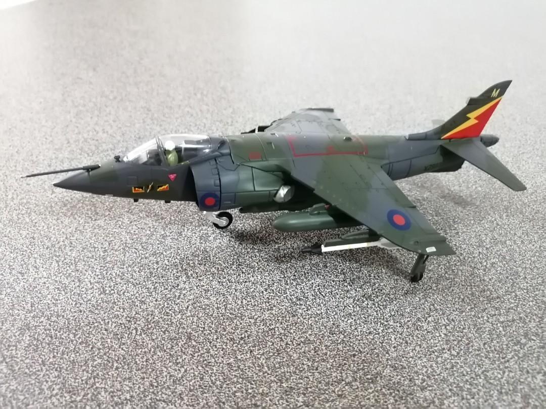 Harrier Jump Jet.. 1:72 Scale die-cast model, Hobbies & Toys, Toys ...