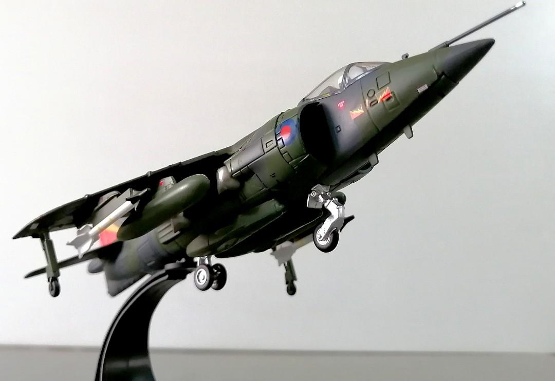 Harrier Jump Jet.. 1:72 Scale die-cast model, Hobbies & Toys, Toys ...