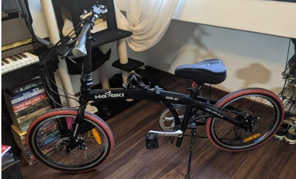 Hasaki HSK-01 foldable bicycle (foldable super light aluminum version ...