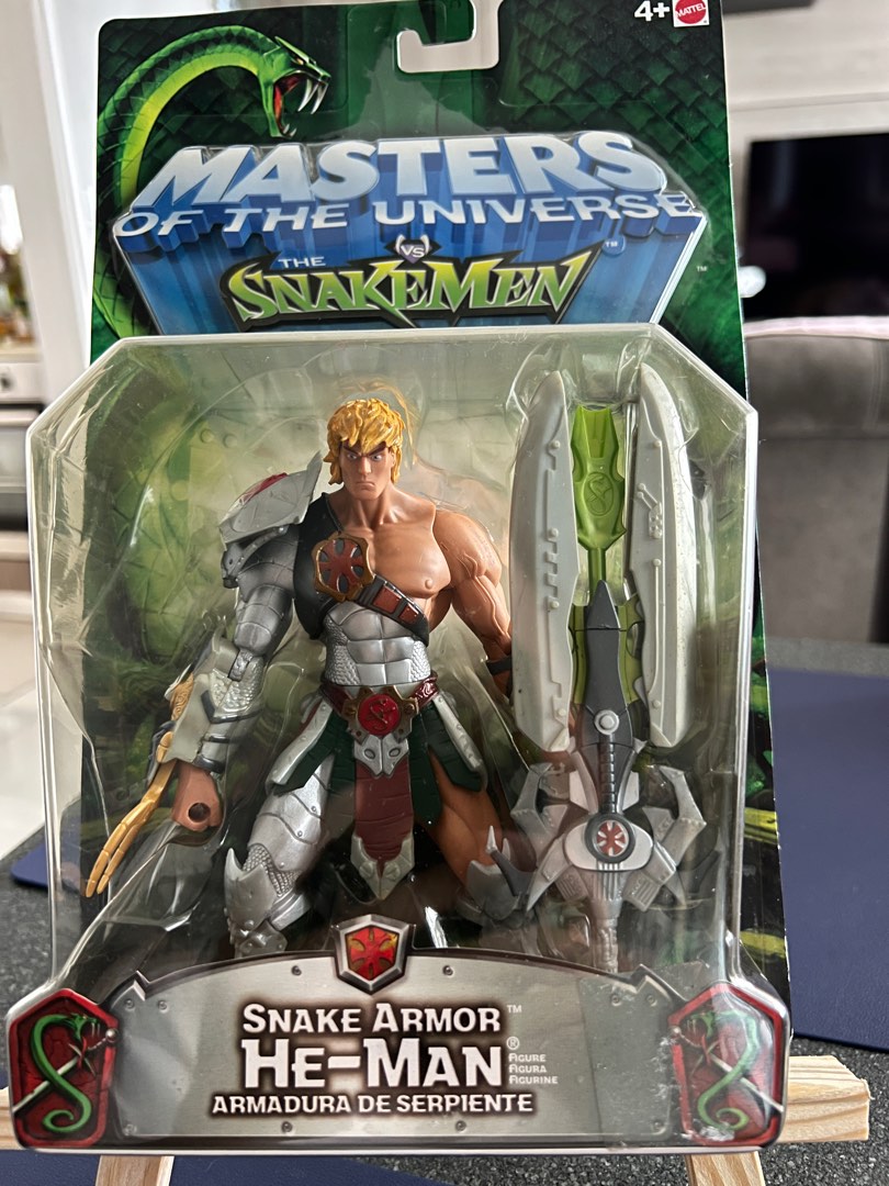 He Man He-Man Snake Armor Masters of The Universe MOTU, Hobbies & Toys ...
