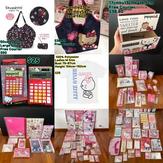 $2 each Sanrio Hello Kitty Receipt Mask Folder, Beauty & Personal Care ...