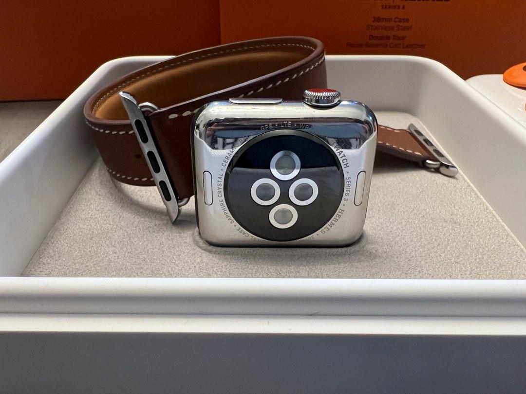 Hermes double tour 38mm FULL set (100% battery), Luxury, Watches on ...
