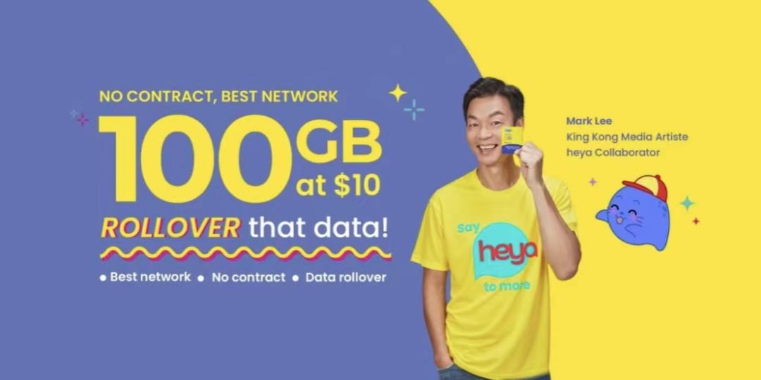HEYA SIM CARD / HEYA TOP UP 100GB, Mobile Phones & Gadgets, Mobile ...