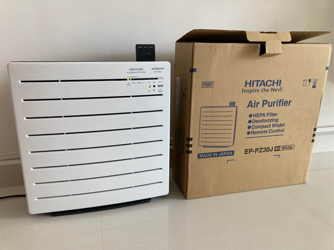 Hitachi Air Purifier EP-PJ30J, TV & Home Appliances, Air Purifiers ...