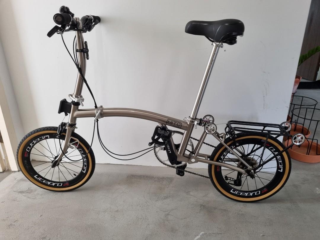 HITO Trifold 9 Speed External Foldable Bicycle #pikes #3sixty, Sports ...