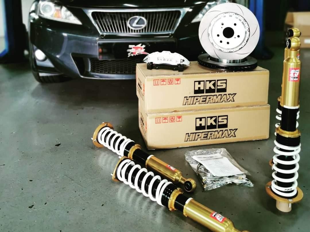 HKS Hypermax Suspension absorbers for Lexus IS250, Car Accessories ...