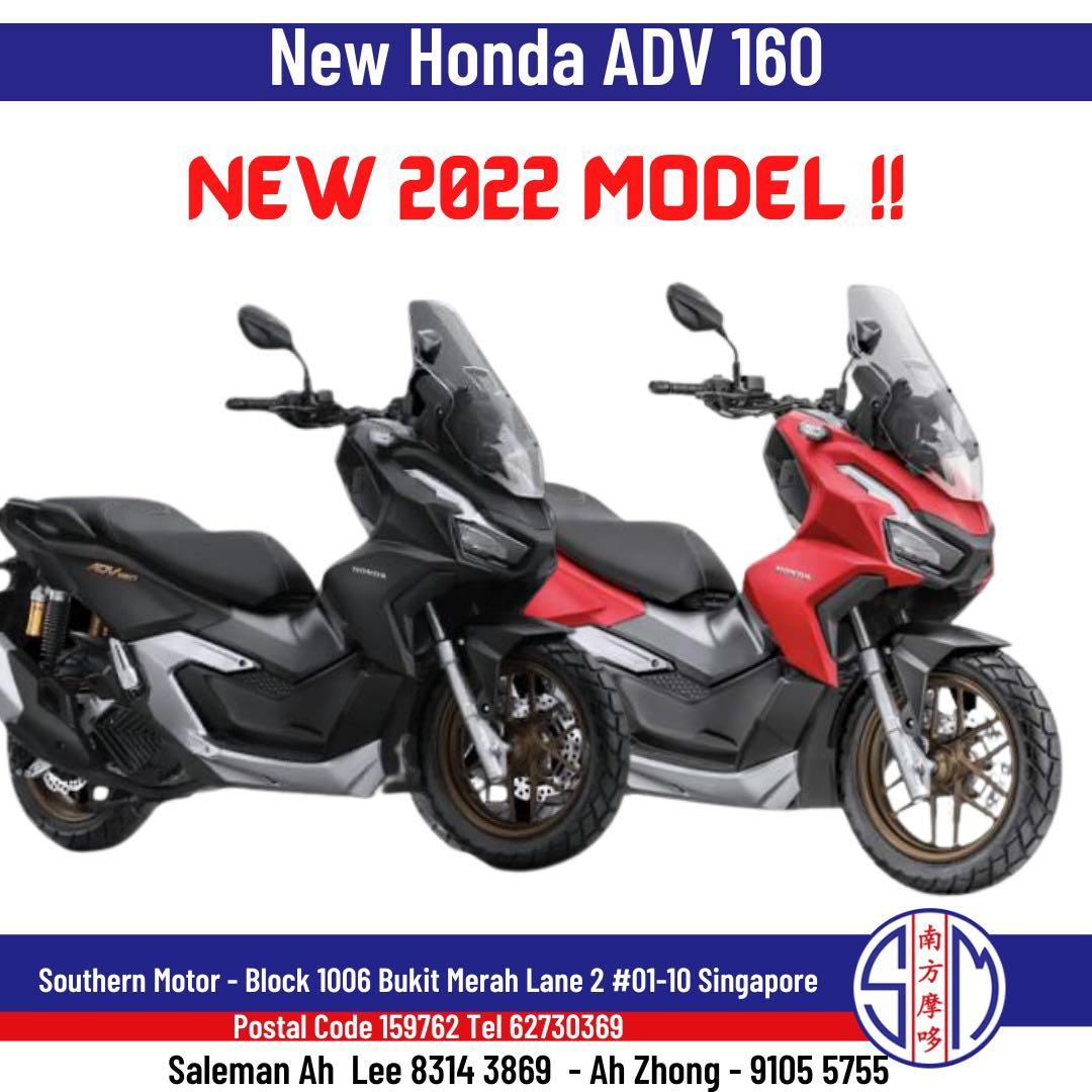 Honda Adv 160 2022 available!, Motorcycles, Motorcycles for Sale, Class ...