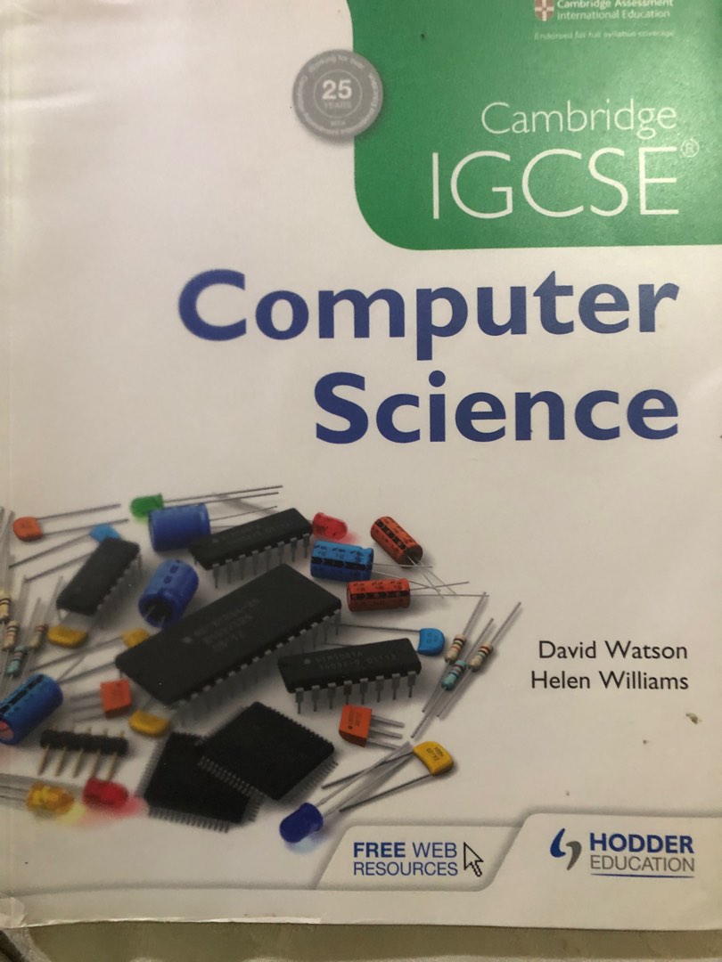 Igcse Computer Science Hobbies And Toys Books And Magazines Textbooks On