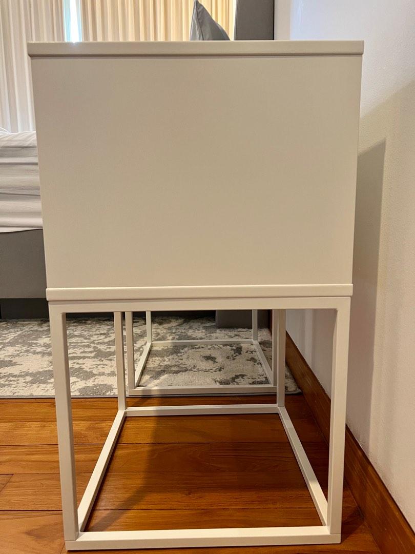 Ikea Vikhammer Nightstands, Furniture & Home Living, Furniture, Tables ...
