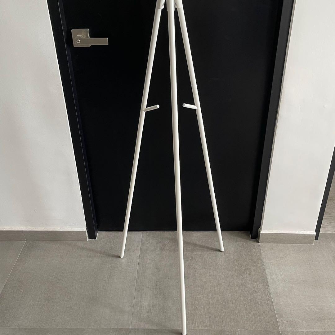IKEA White Clothes Stand, Furniture & Home Living, Home Decor, Other ...