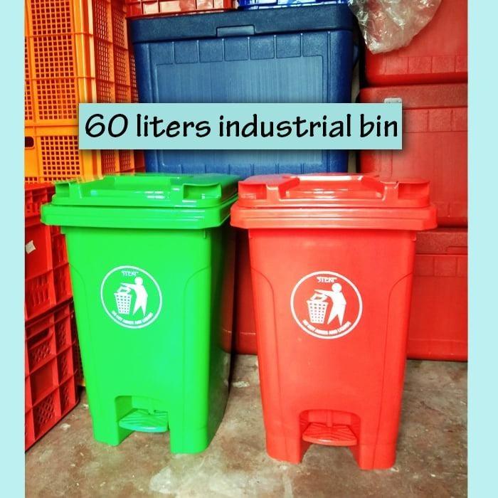 INDUSTRIAL TRASH BIN, Furniture & Home Living, Cleaning & Homecare ...