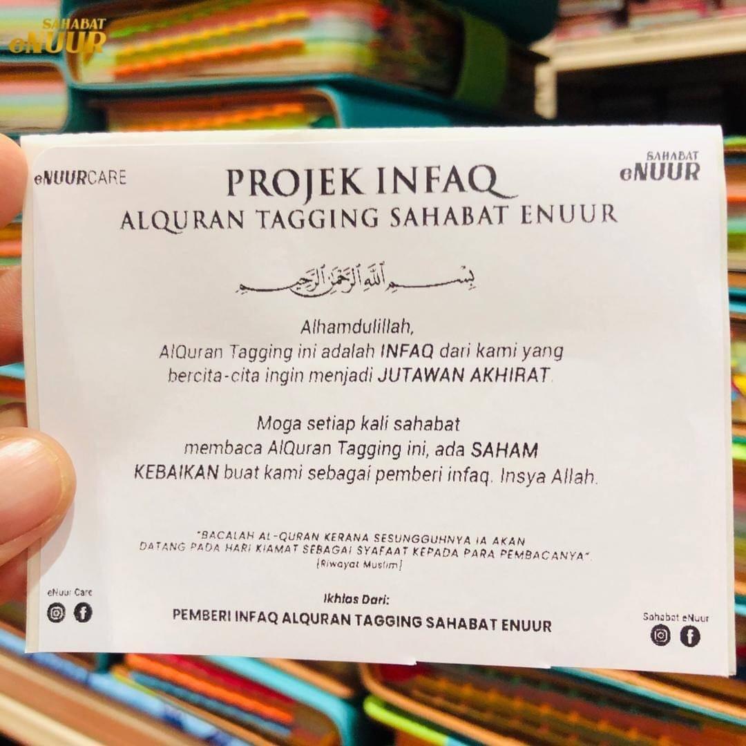 Infaq Al-Quran Tagging eNuur, Hobbies & Toys, Books & Magazines ...