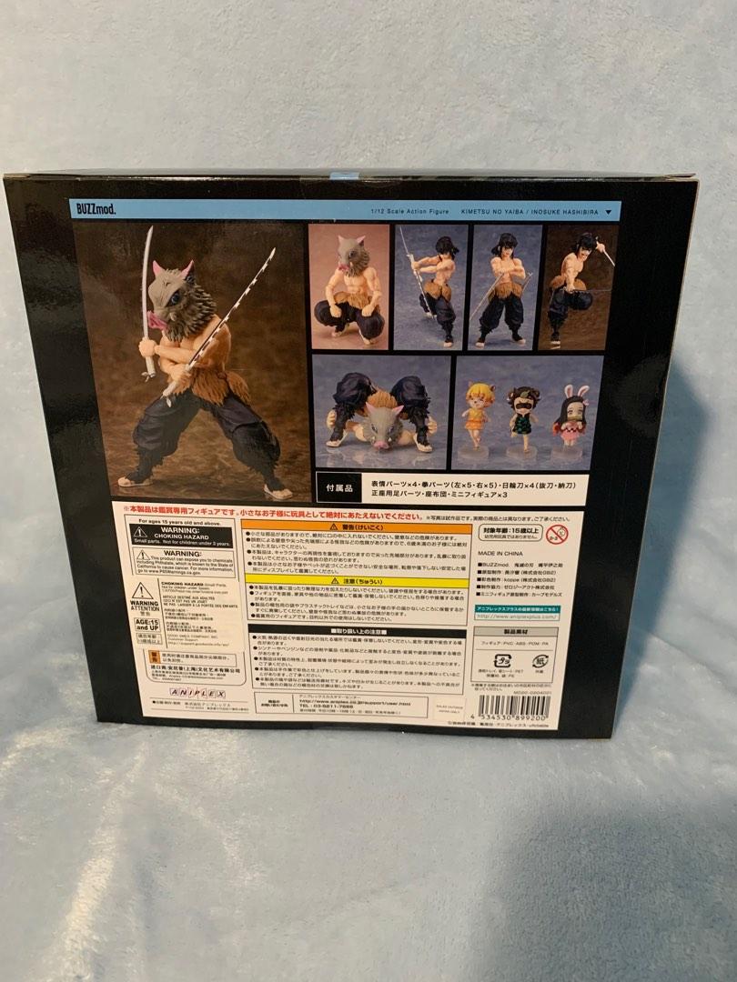 Inosuke Hashibira Demon Slayer 1/12 Scale BUZZmod, Hobbies & Toys, Toys ...