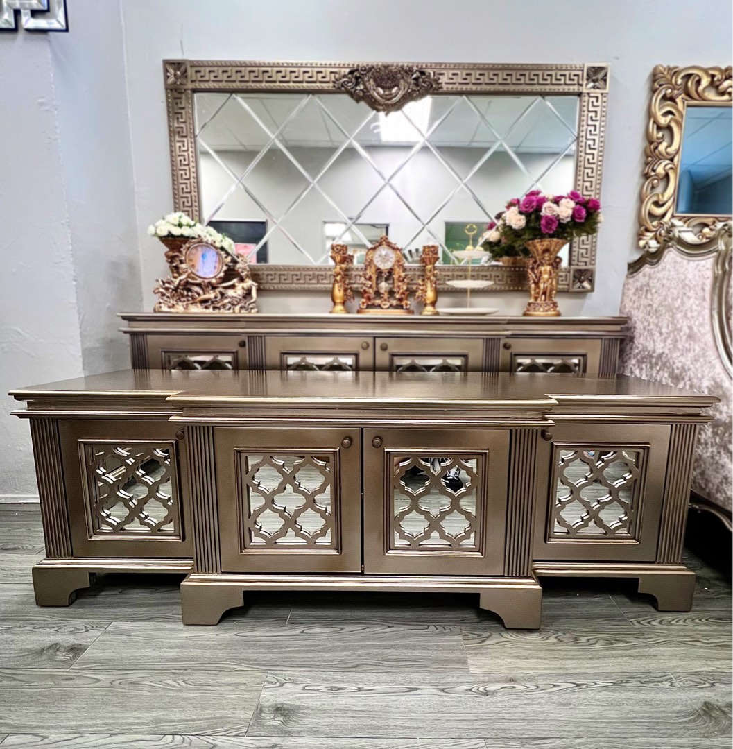 INSTOCK | Moroccan TV Console Cabinet, Furniture & Home Living ...