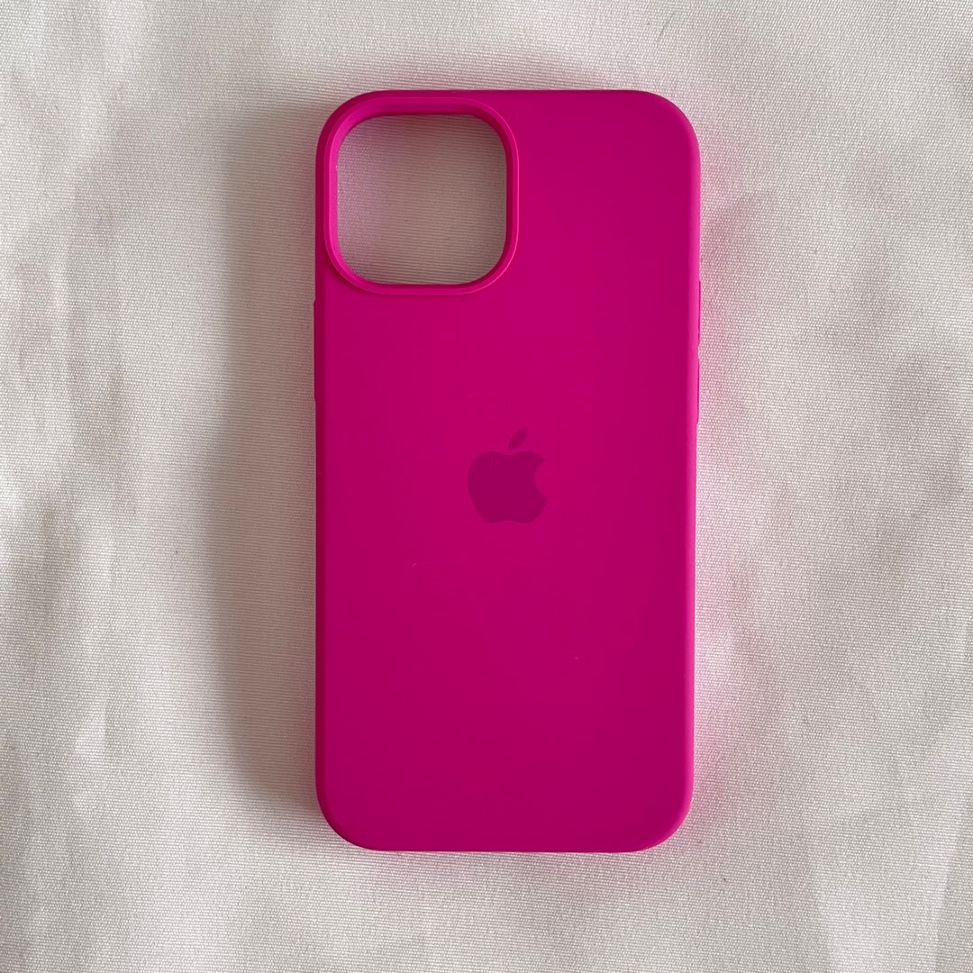 iphone 13 mini pink silicone case from shopee, Mobile Phones & Gadgets ...