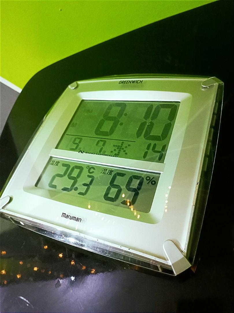 Japan MARUMAN large digital display or wall clock original Authentic ...