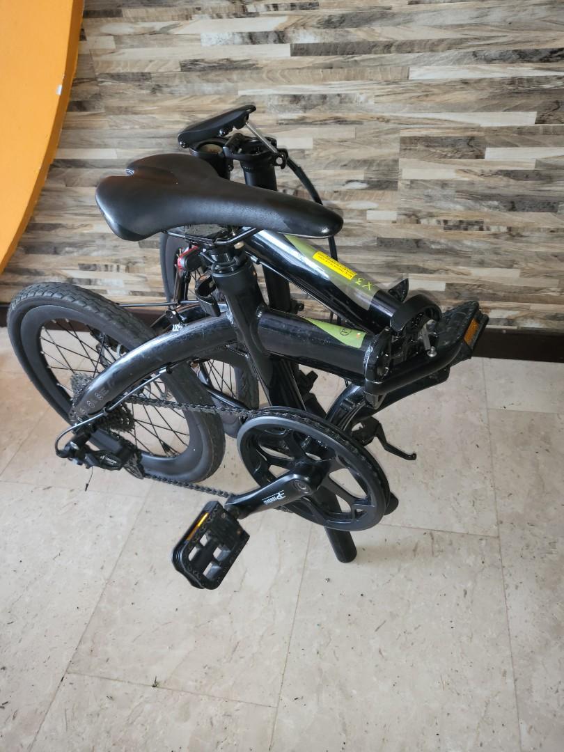 Java X3 foldable bicycle with baby seat, Sports Equipment, Bicycles ...