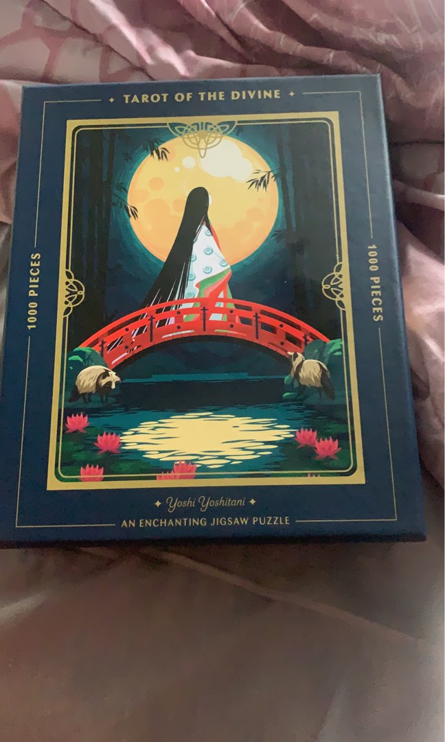 JIGSAW PUZZLE TAROT OF DIVINE, Toys & Collectibles, Permainan Papan ...