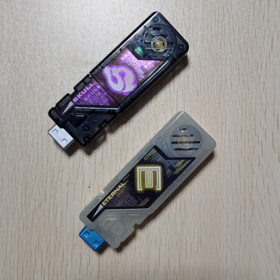 Kamen Rider W: Skull & Eternal Gaia Memory (GP, Non-DX), Hobbies & Toys ...