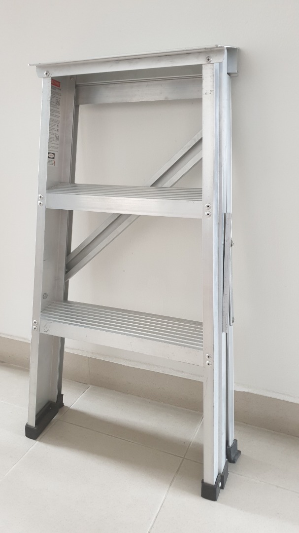 Kangaroo alum 2-step ladder, Furniture & Home Living, Home Improvement ...