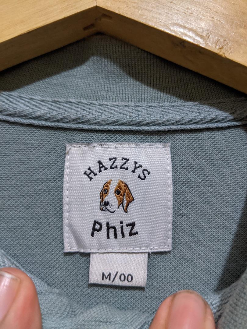 Kaos Polo Hazzys Hijau Polos Gambar Anjing, Fesyen Pria, Pakaian ...