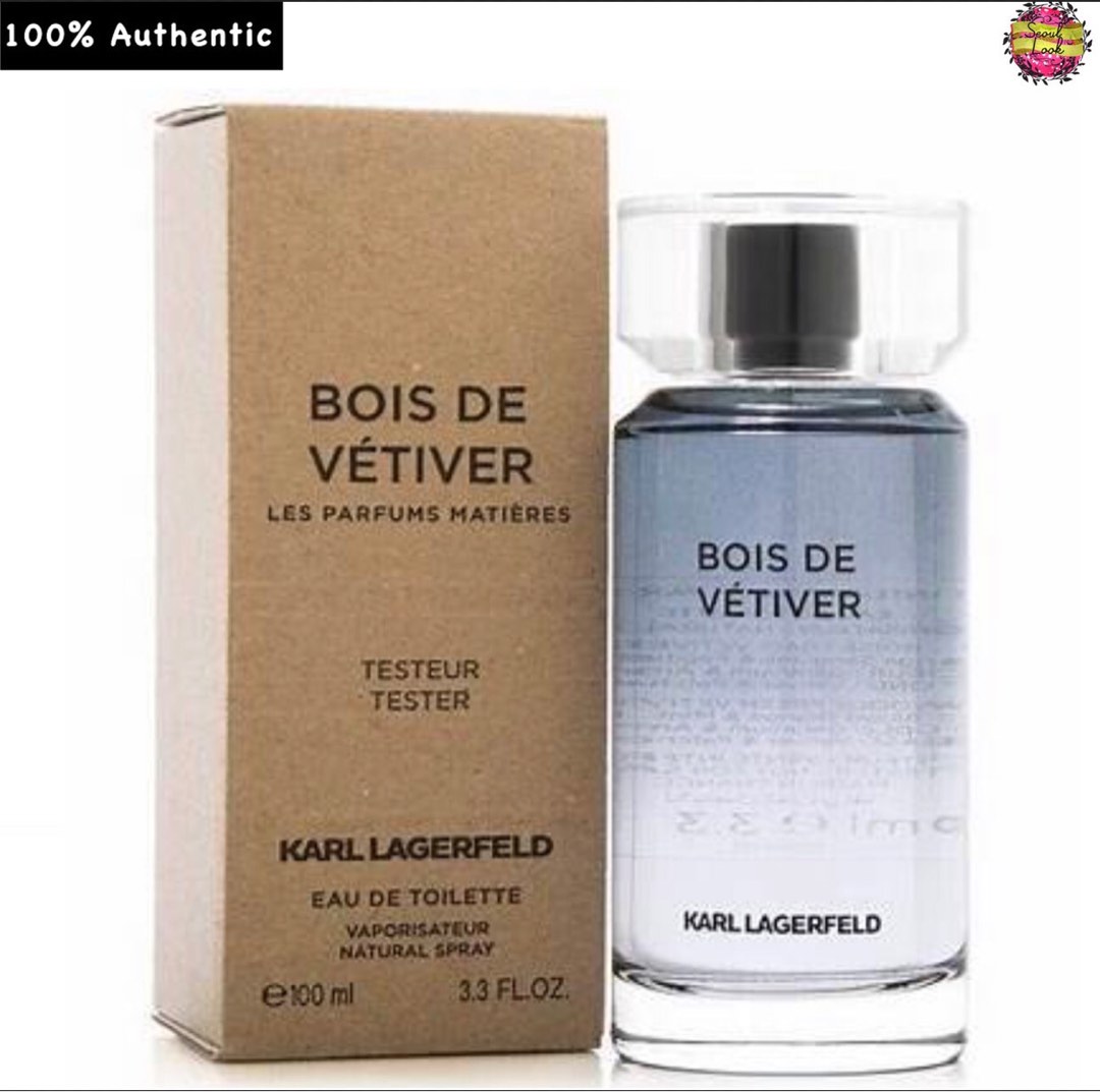 Karl Lagerfeld Bois De Vetiver EDT 100ml for Men (Tester with Cap ...