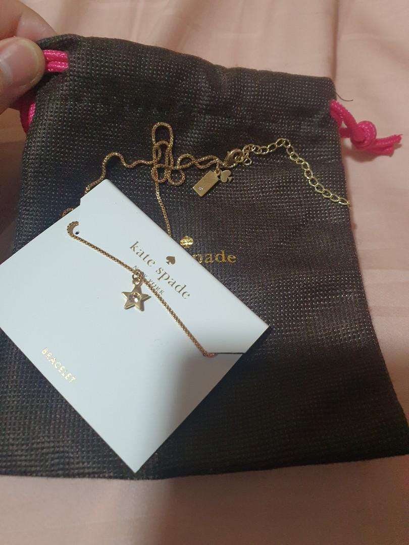 Kate Spade Star Necklace, Luxury, Accessories on Carousell