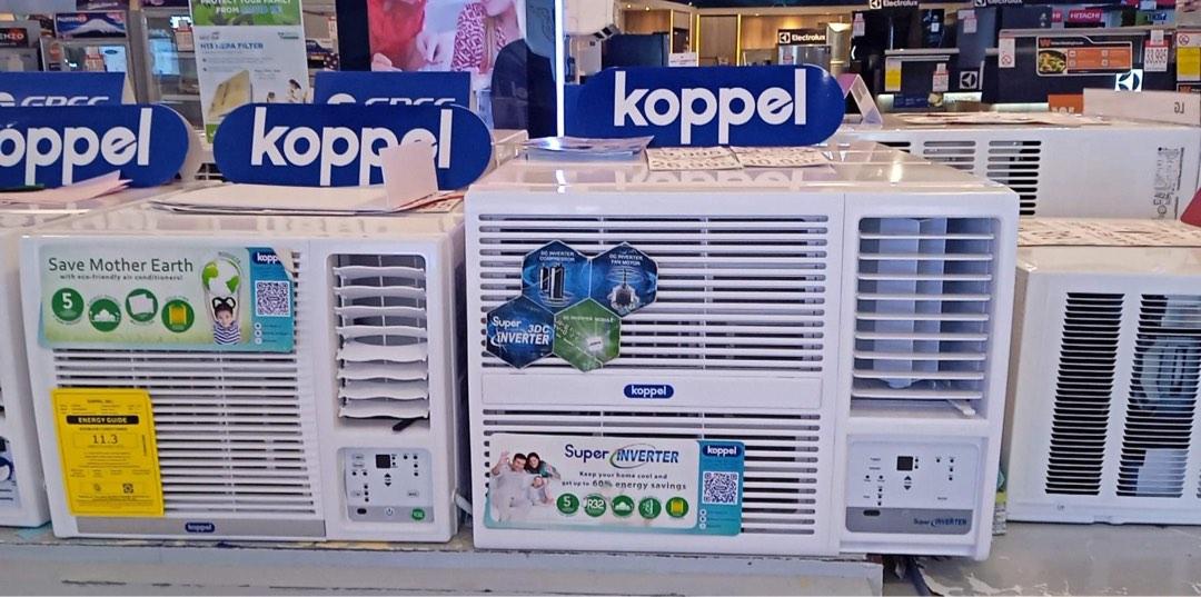 KOPPEL WINDOW TYPE AIRCON, TV & Home Appliances, Air Conditioning and ...