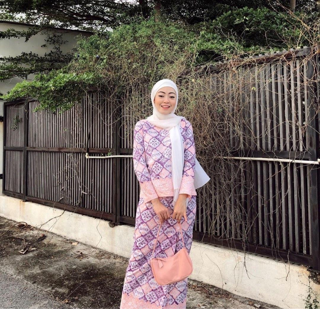 Kurung Kedah Batik Kurung Lab, Women's Fashion, Muslimah Fashion, Baju ...