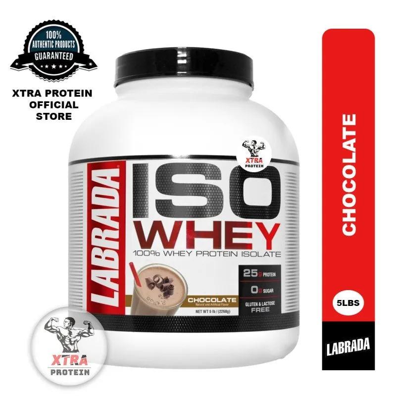 Labrada Nutrition Lean Body Isolate Protein Shake (5lb) Chocolate ...