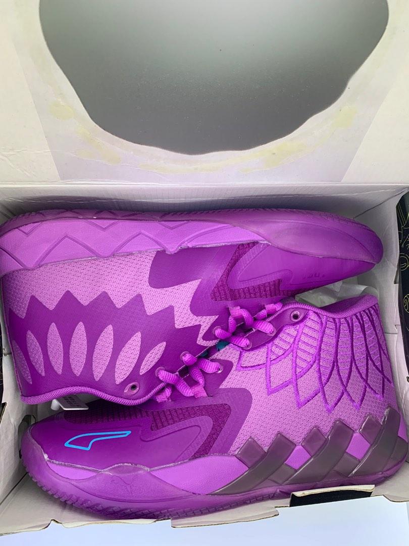 Lamelo Ball PUMA - Purple and Teal, Men's Fashion, Footwear, Sneakers ...