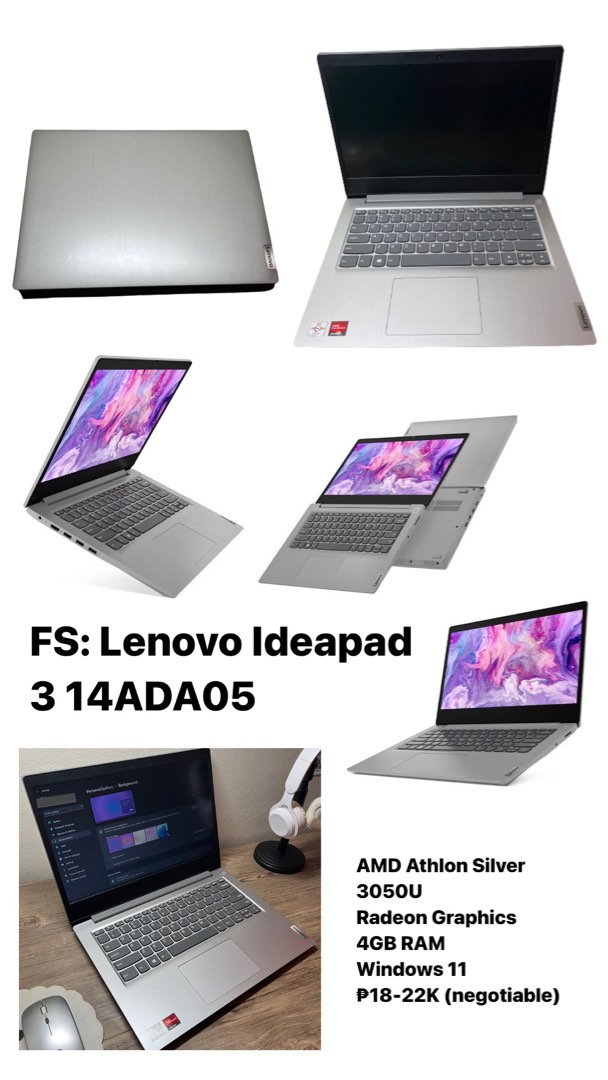 Laptop Lenovo Ideapad 3 for 20k, Computers & Tech, Laptops & Notebooks ...