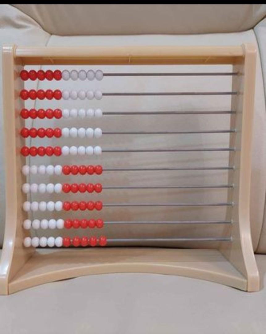 Learning Resources 10 Row Rekenrek Counting Frame Hobbies And Toys Toys