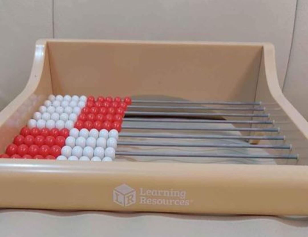Learning Resources 10 Row Rekenrek Counting Frame Hobbies And Toys Toys