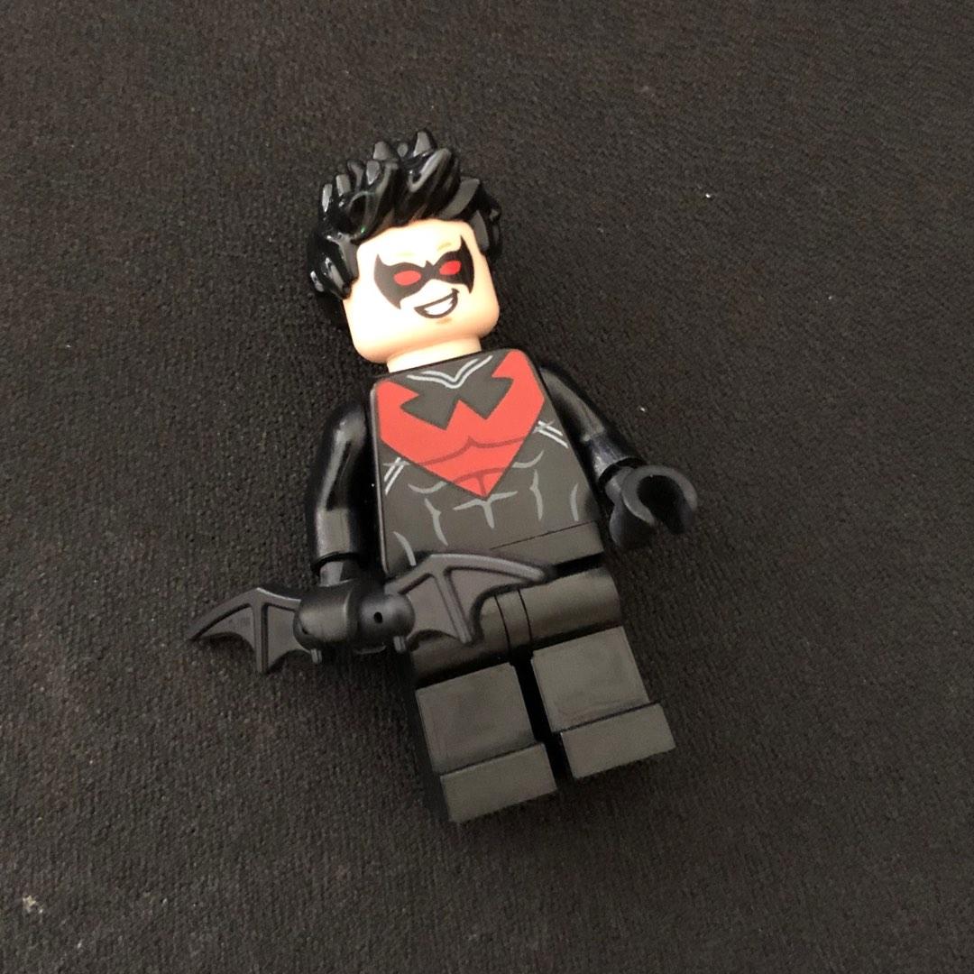 Lego DC Superheroes Nightwing Dick Grayson Minifigure Minifig Authentic ...
