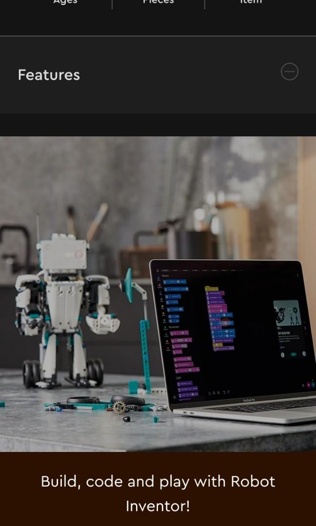 Lego MINDSTORMS (5 in 1) Robot Inventor 51515, Hobbies & Toys, Toys ...