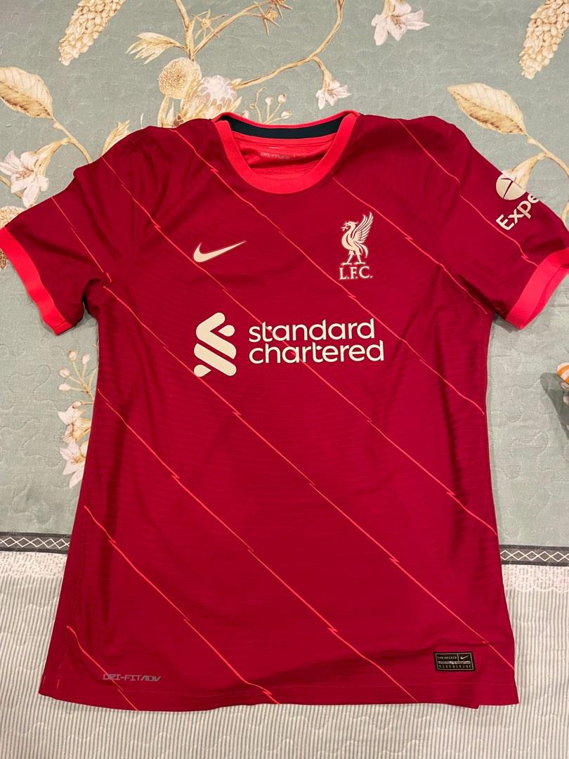 LFC Home Kit 21/22 (Player Version), Men's Fashion, Activewear on Carousell