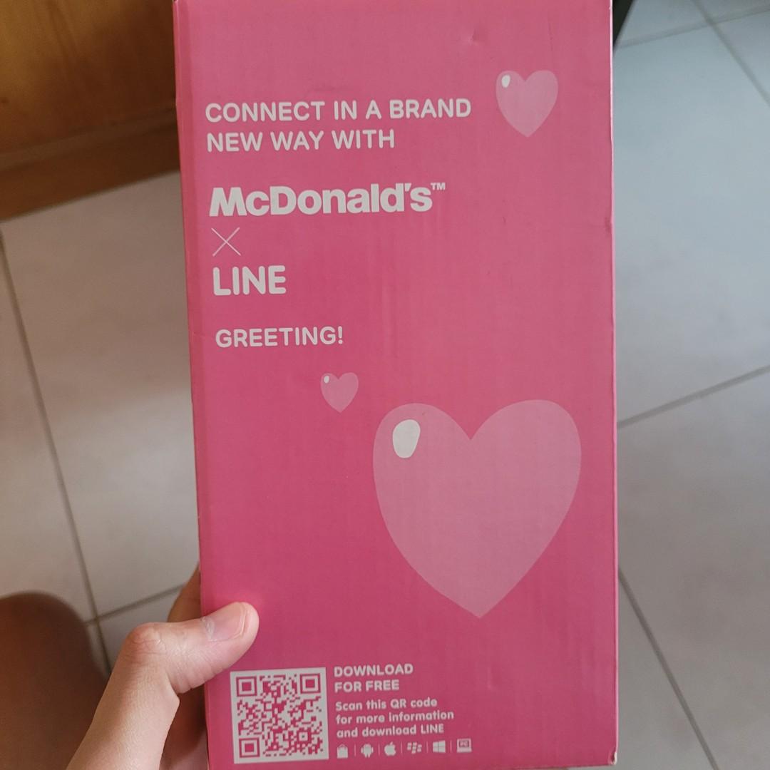 Line x macdonald collaboration soft toy, Hobbies & Toys, Memorabilia ...