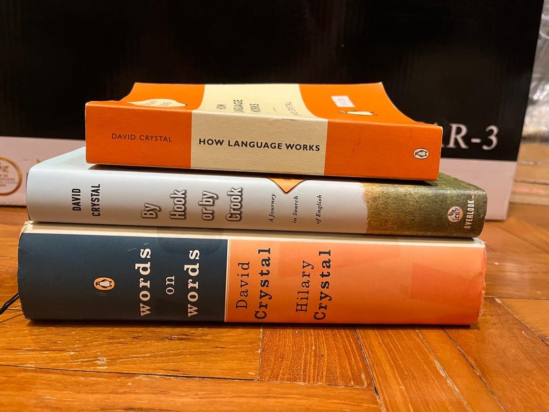 Linguistics/Language books by David Crystal, Hobbies & Toys, Books ...